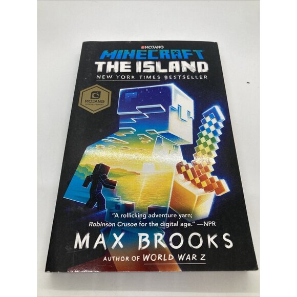 Other | Minecraft The Island An Official Minecraft Novel By Max Brooks ...